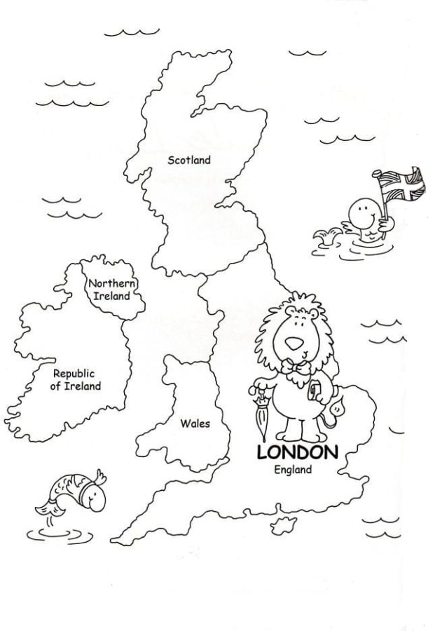 England Colouring Pages