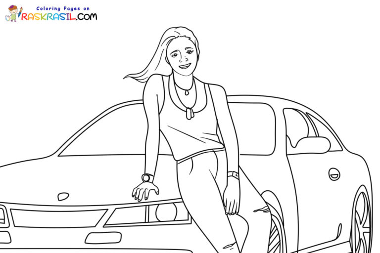 Fast and Furious Coloring Pages