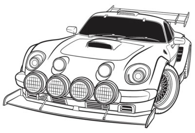 Fast and Furious Coloring Pages