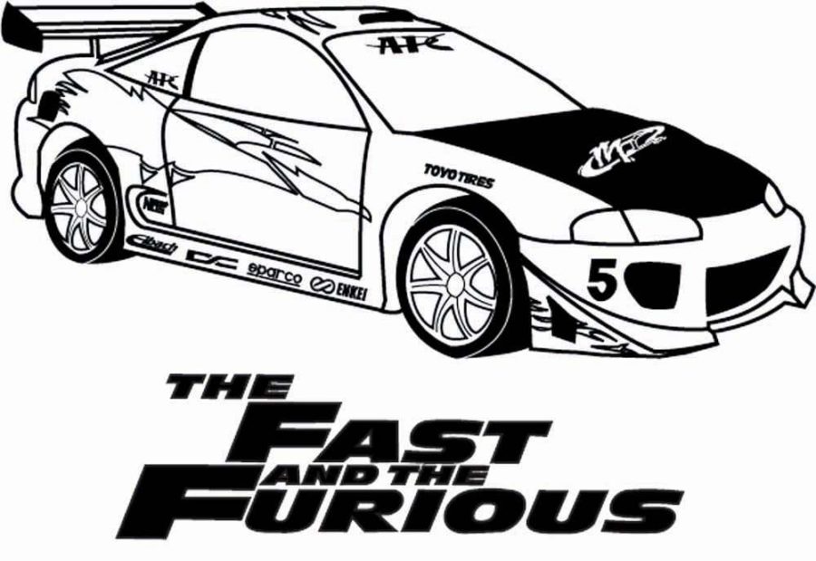 Fast and Furious Coloring Pages