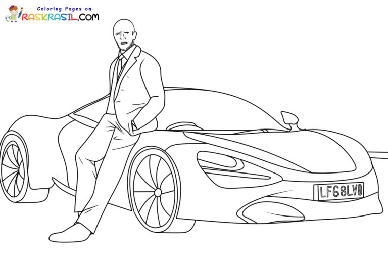 Fast and Furious Coloring Pages