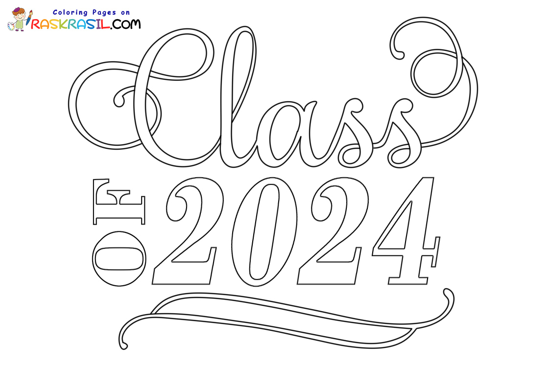 Graduation Coloring Pages