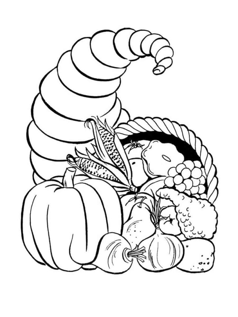 Harvest Coloring Pages