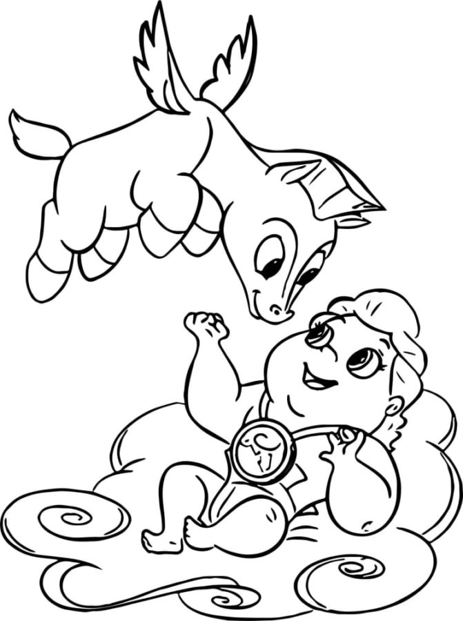 Hercules Coloring Pages