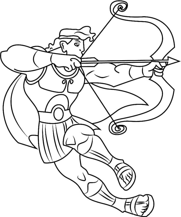 Coloriage Hercules à imprimer