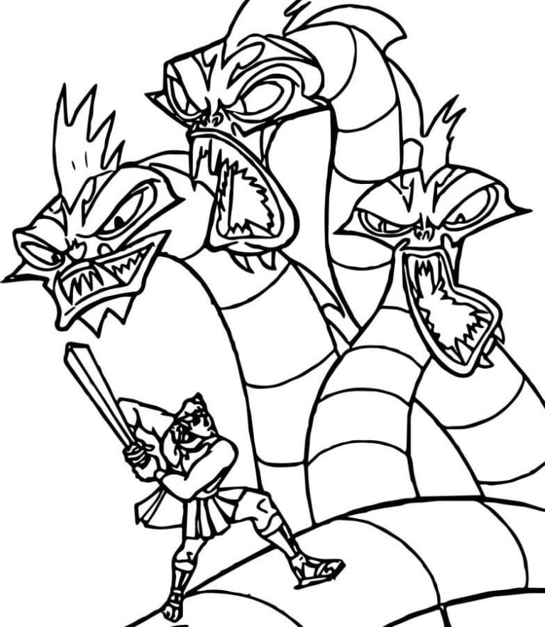 Coloriage Hercules à imprimer