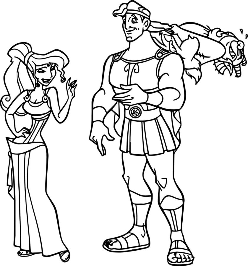 Hercules Coloring Pages