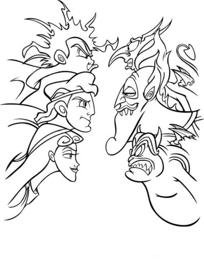 Hercules Coloring Pages