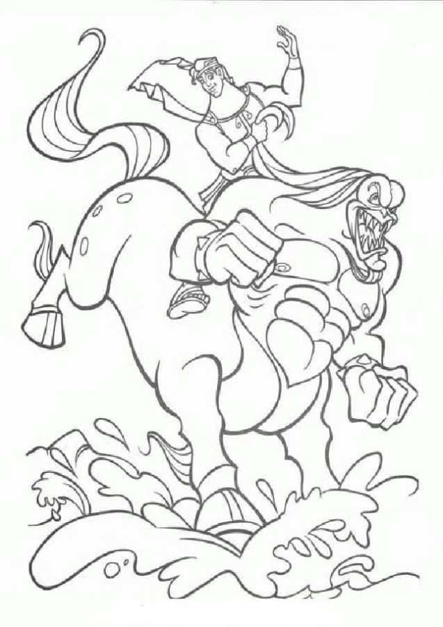 Hercules Coloring Pages