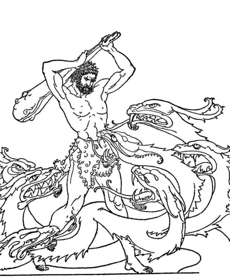 Hercules Coloring Pages