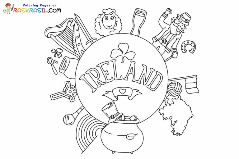 Ireland Coloring Pages
