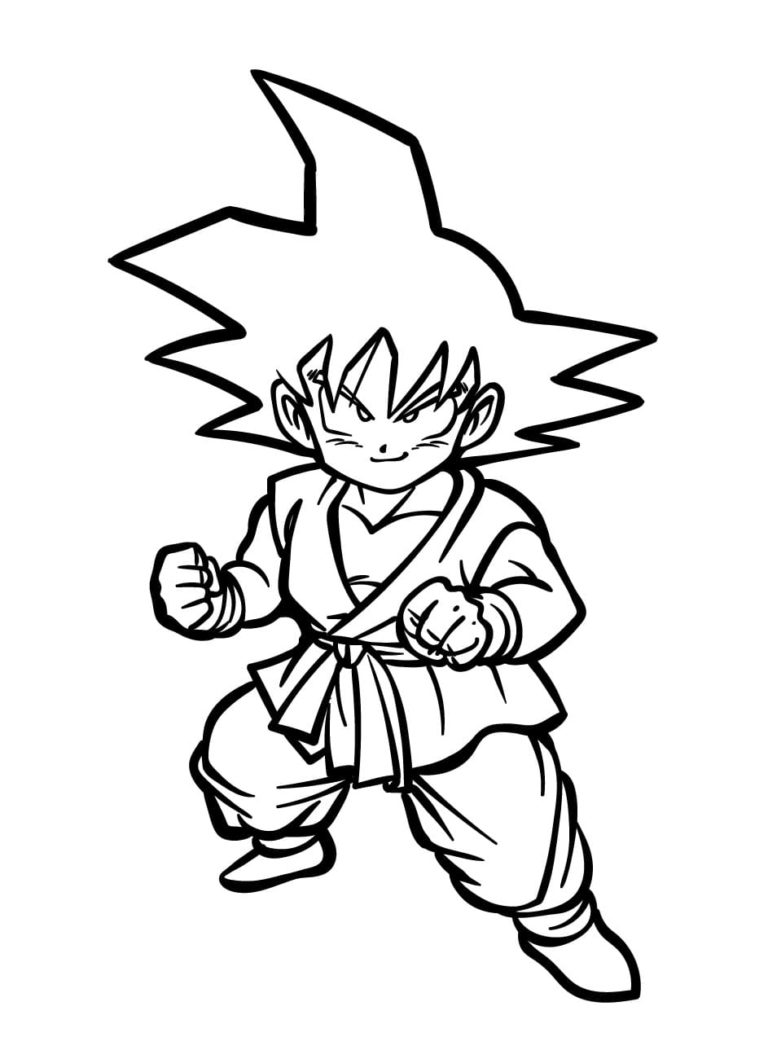 Manga Coloring Pages