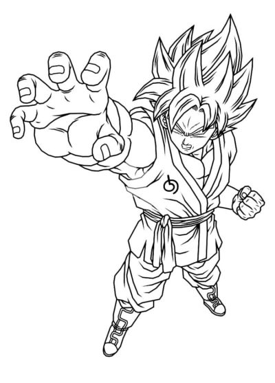 Manga Coloring Pages