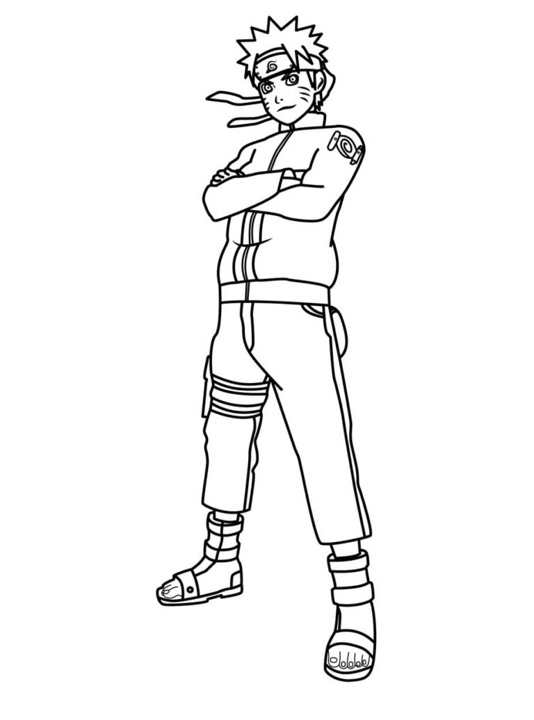 Manga Coloring Pages