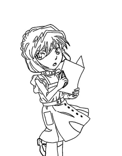 Manga Coloring Pages