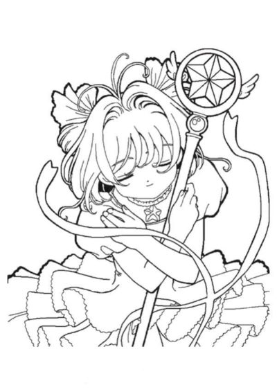 Manga Coloring Pages