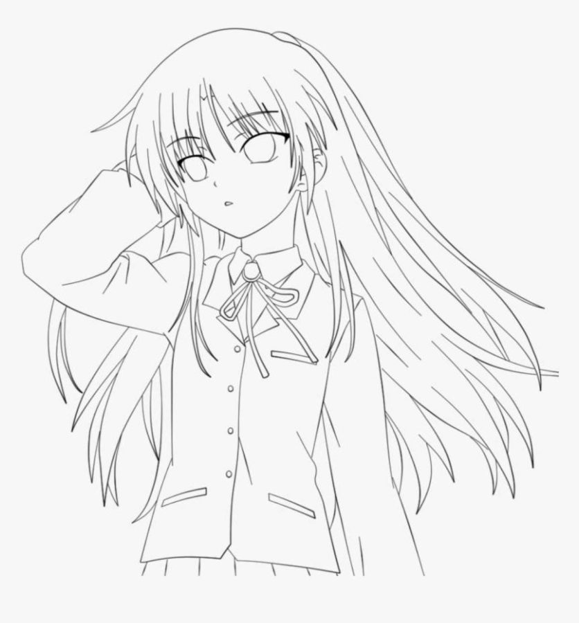 Manga Coloring Pages