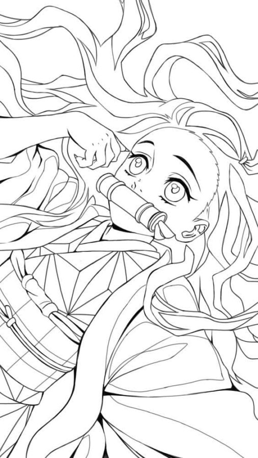 Manga Coloring Pages