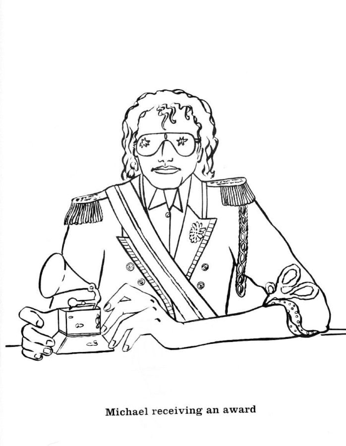 Michael Jackson Coloring Pages