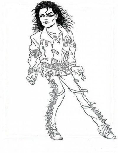 Dibujos De Michael Jackson Para Colorear