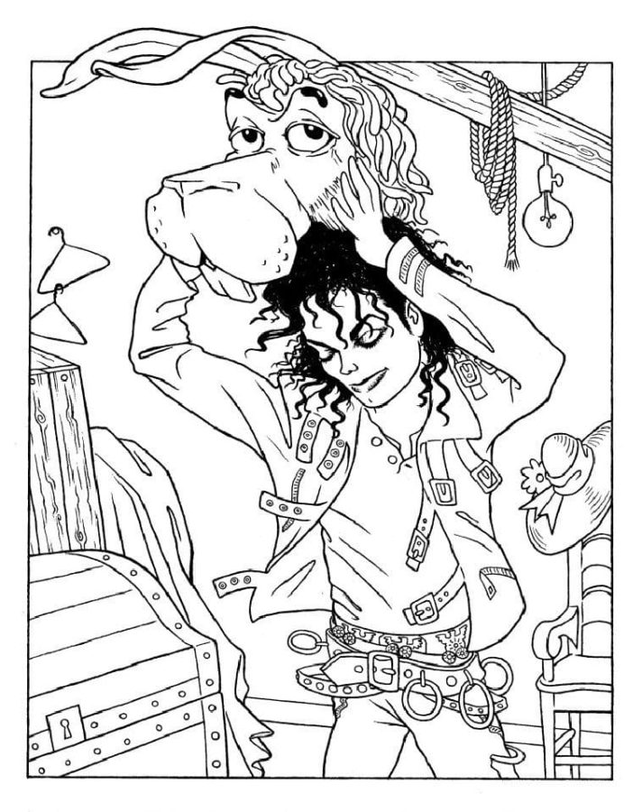 Michael Jackson Coloring Pages