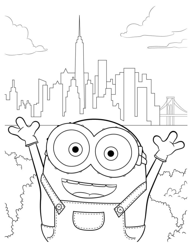 Disegni di New York da Colorare