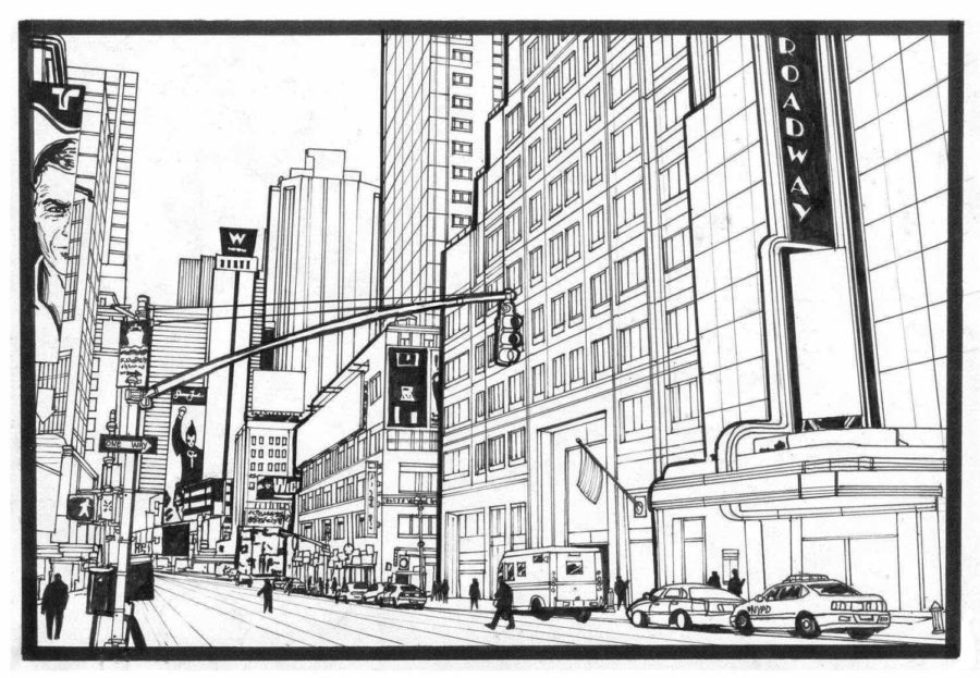 Disegni di New York da Colorare
