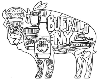 Disegni di New York da Colorare