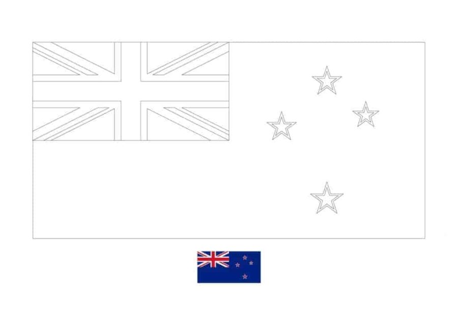New Zealand Coloring Pages