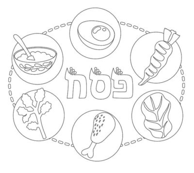 Passover Coloring Pages