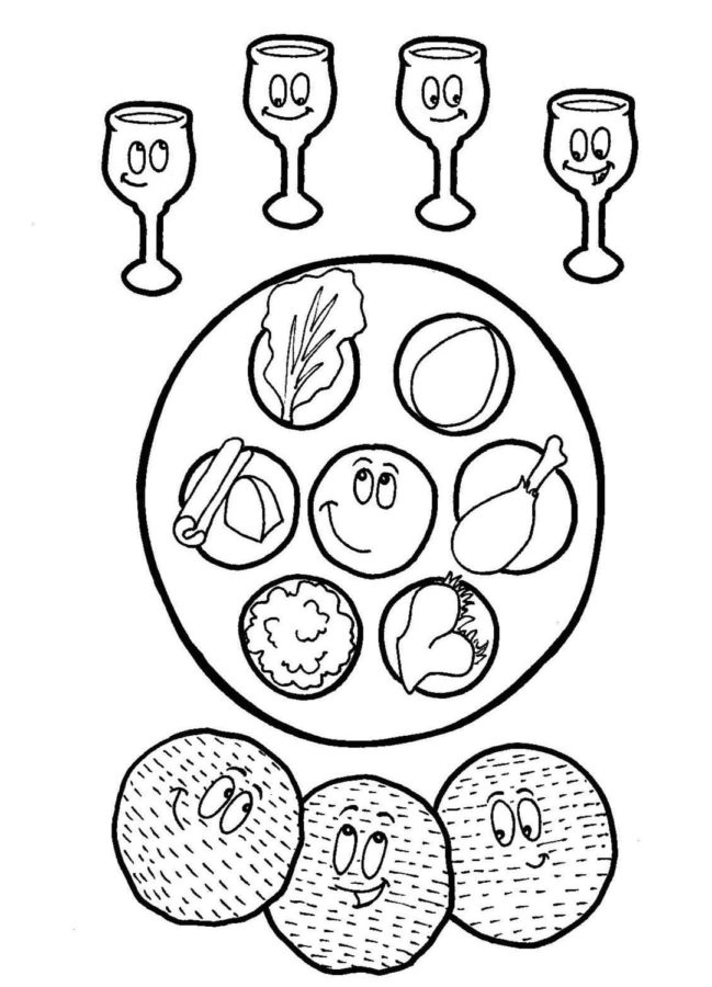 Passover Coloring Pages
