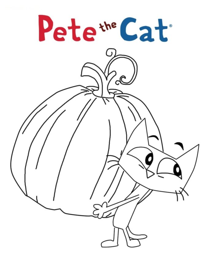 Pete the Cat Coloring Pages