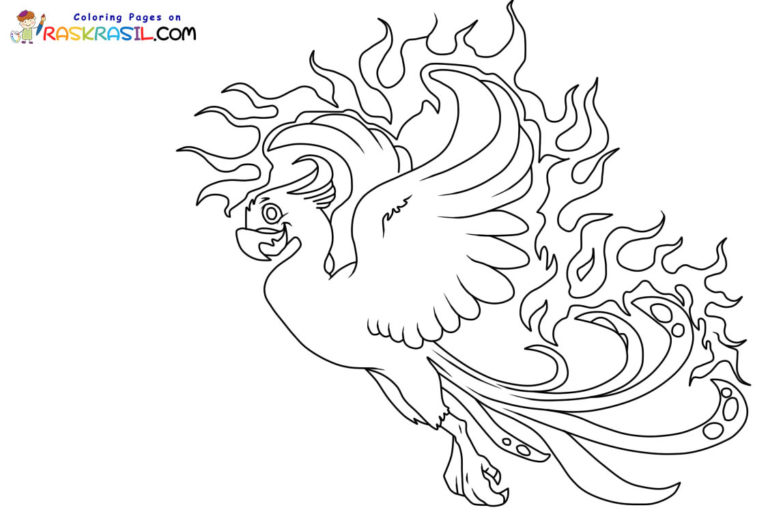 Phoenix Coloring Pages
