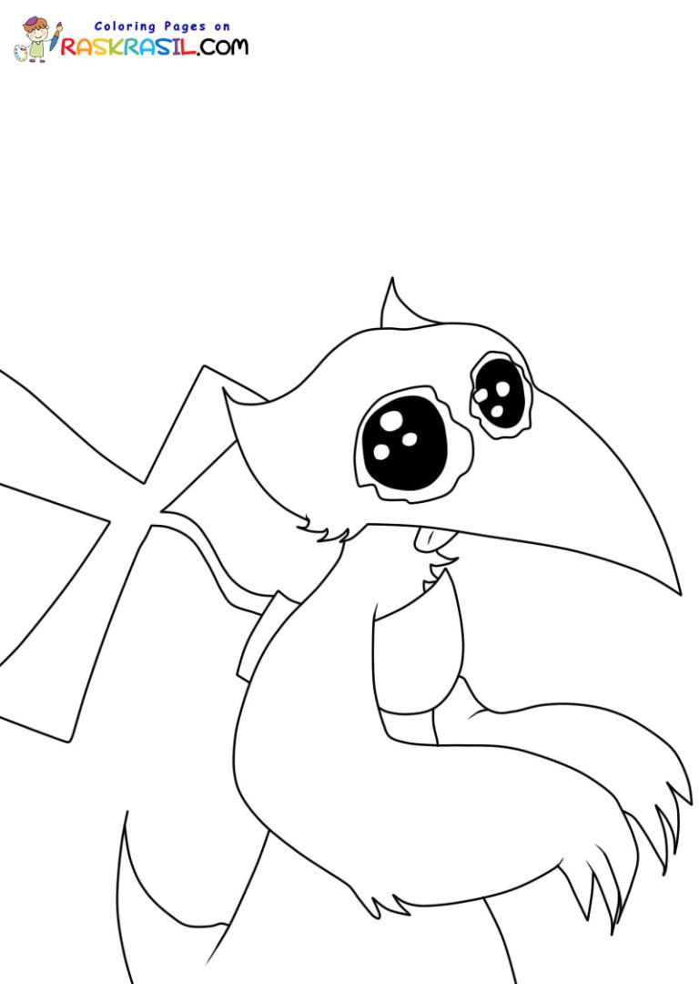 Rainbow Friends 2 Coloring Pages