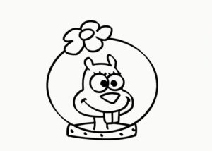 Desenhos de Sandy Bob Esponja para Colorir