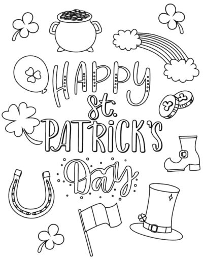 St. Patrick's Day Coloring Pages
