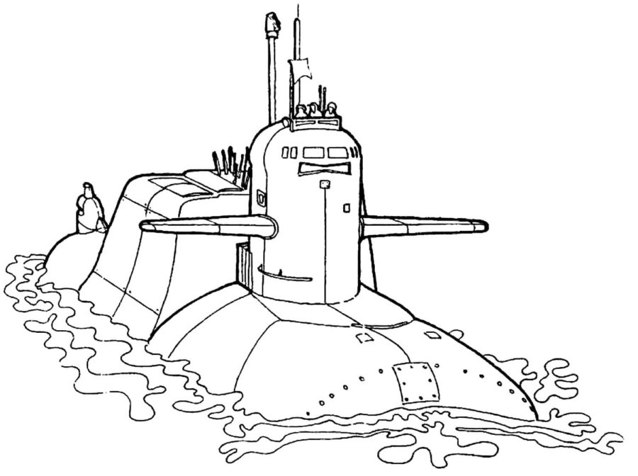 Coloriage Sous Marin à imprimer