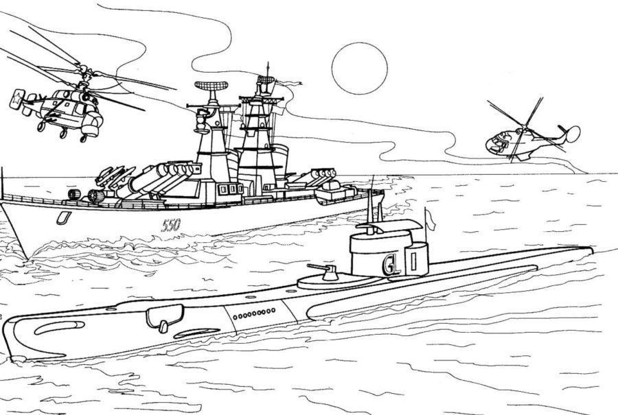 Coloriage Sous Marin à imprimer