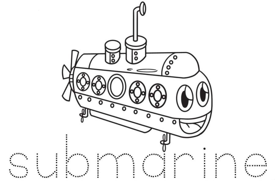Coloriage Sous Marin à imprimer