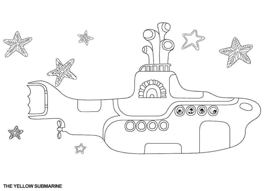 Coloriage Sous Marin à imprimer