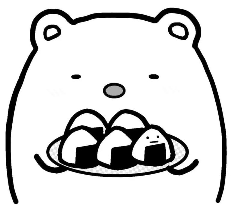 Dibujos de Sumikko Gurashi para Colorear