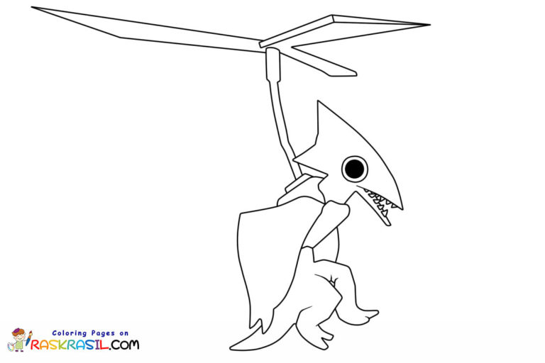 Dibujos de Yellow Rainbow Friends 2 para Colorear