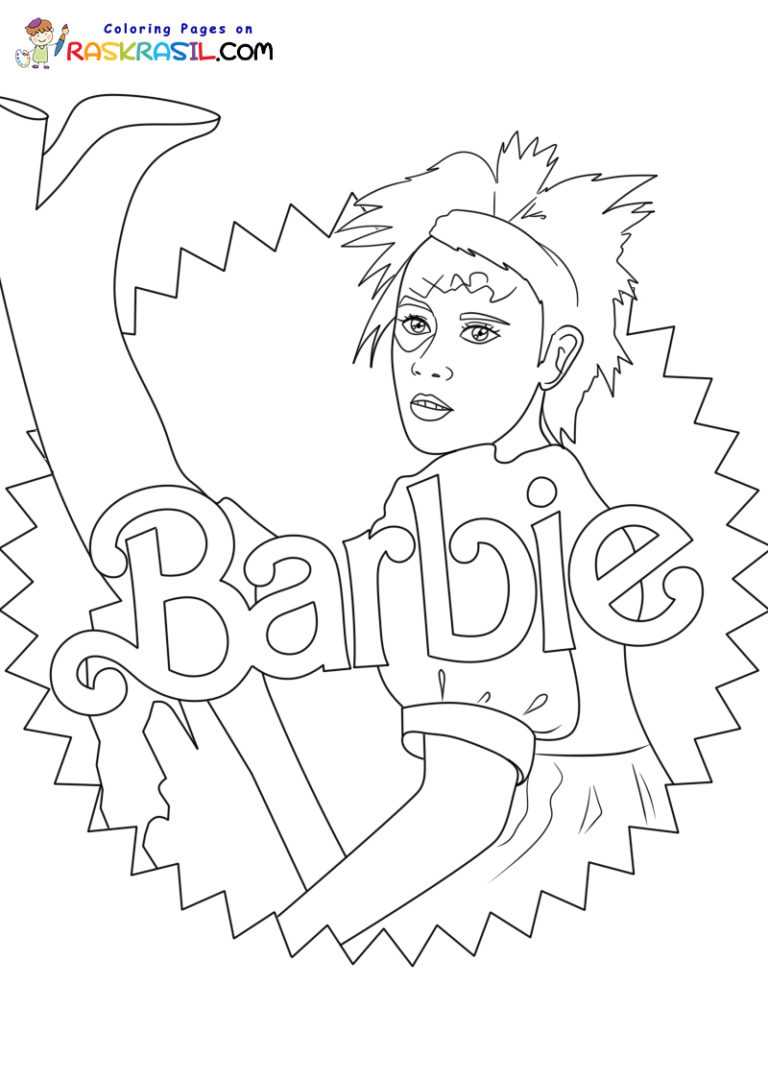 Coloriage Film Barbie à imprimer