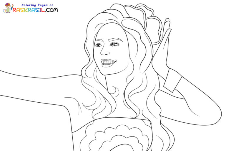 Barbie Movie Coloring Pages