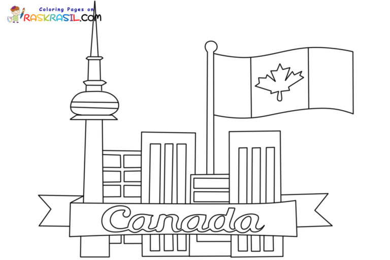 Coloriage Canada à imprimer