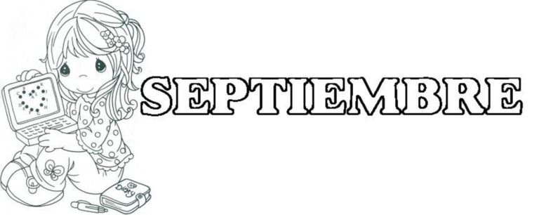 Dibujos de Septiembre para Colorear