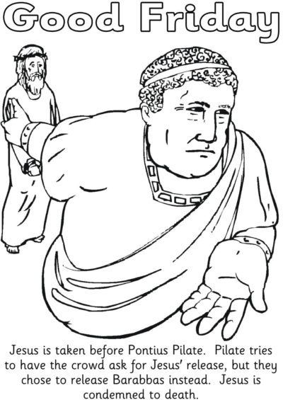 Good Friday Coloring Pages | Free Printables