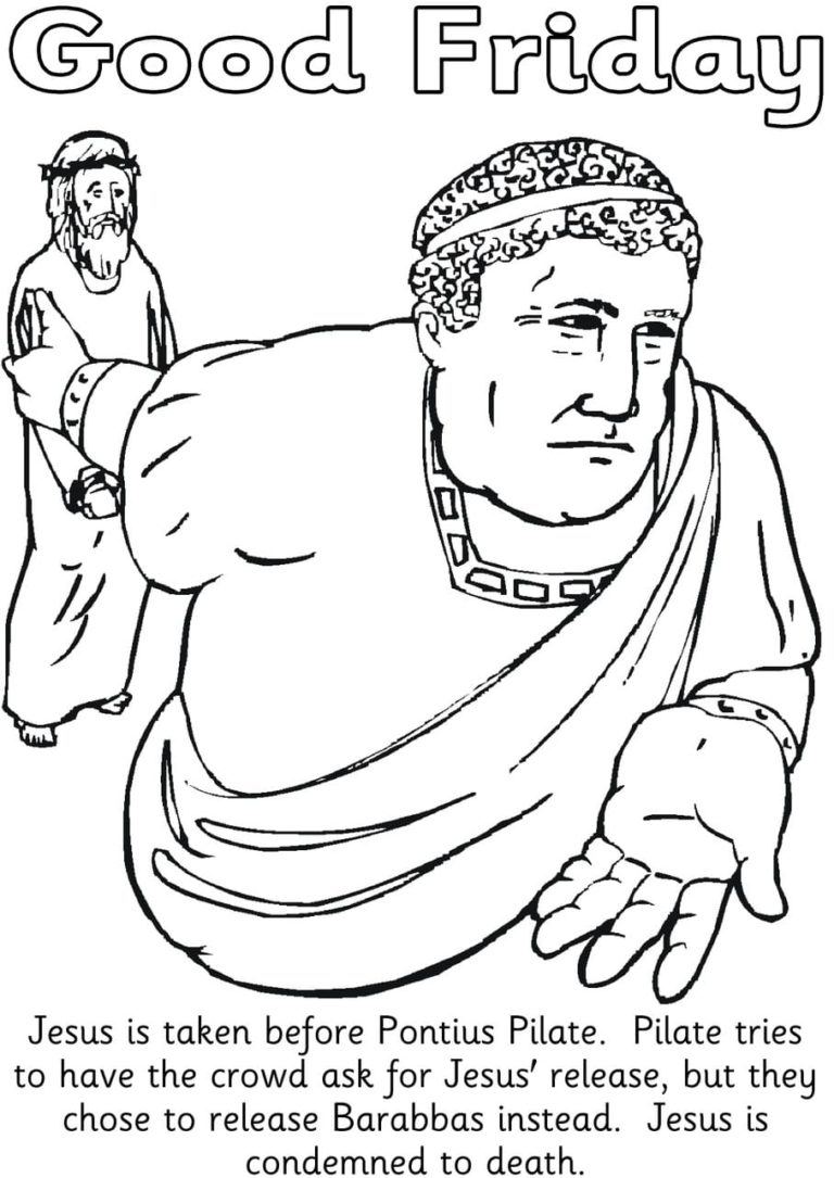 Good Friday Coloring Pages | Free Printables