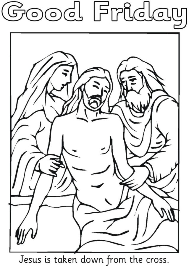 Good Friday Coloring Pages | Free Printables