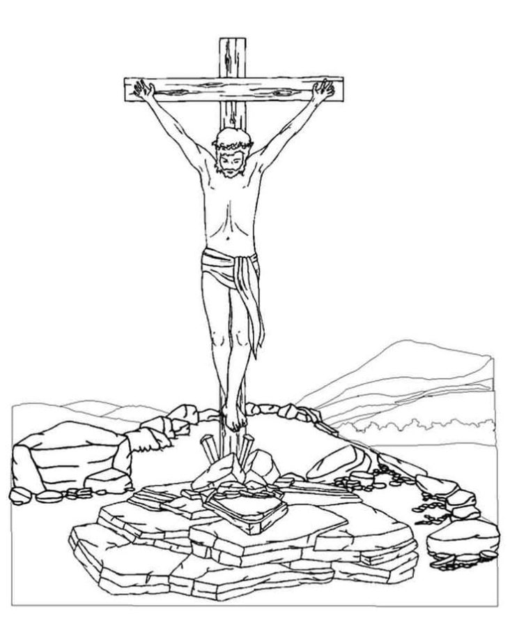 Good Friday Coloring Pages | Free Printables